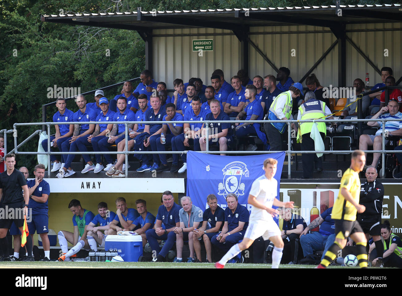 Cardiff city football club team hi-res stock photography and images - Alamy