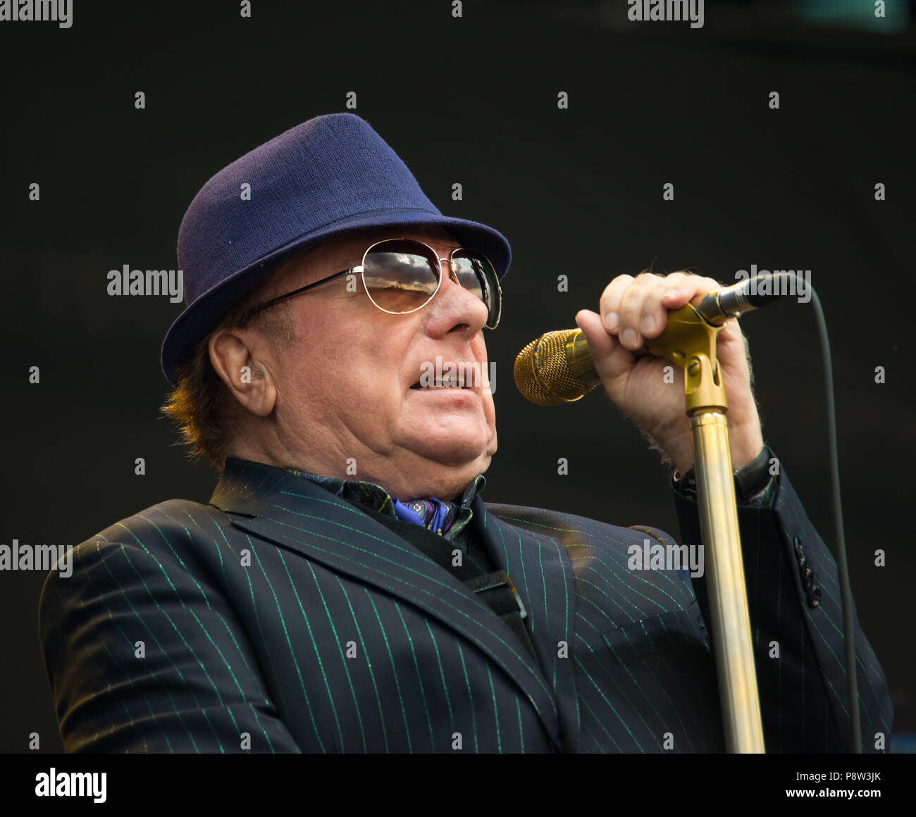 Hyde Park, London, United Kingdom. 13th July 2018. Van Morrison performs on Day4 of Barclaycard ...