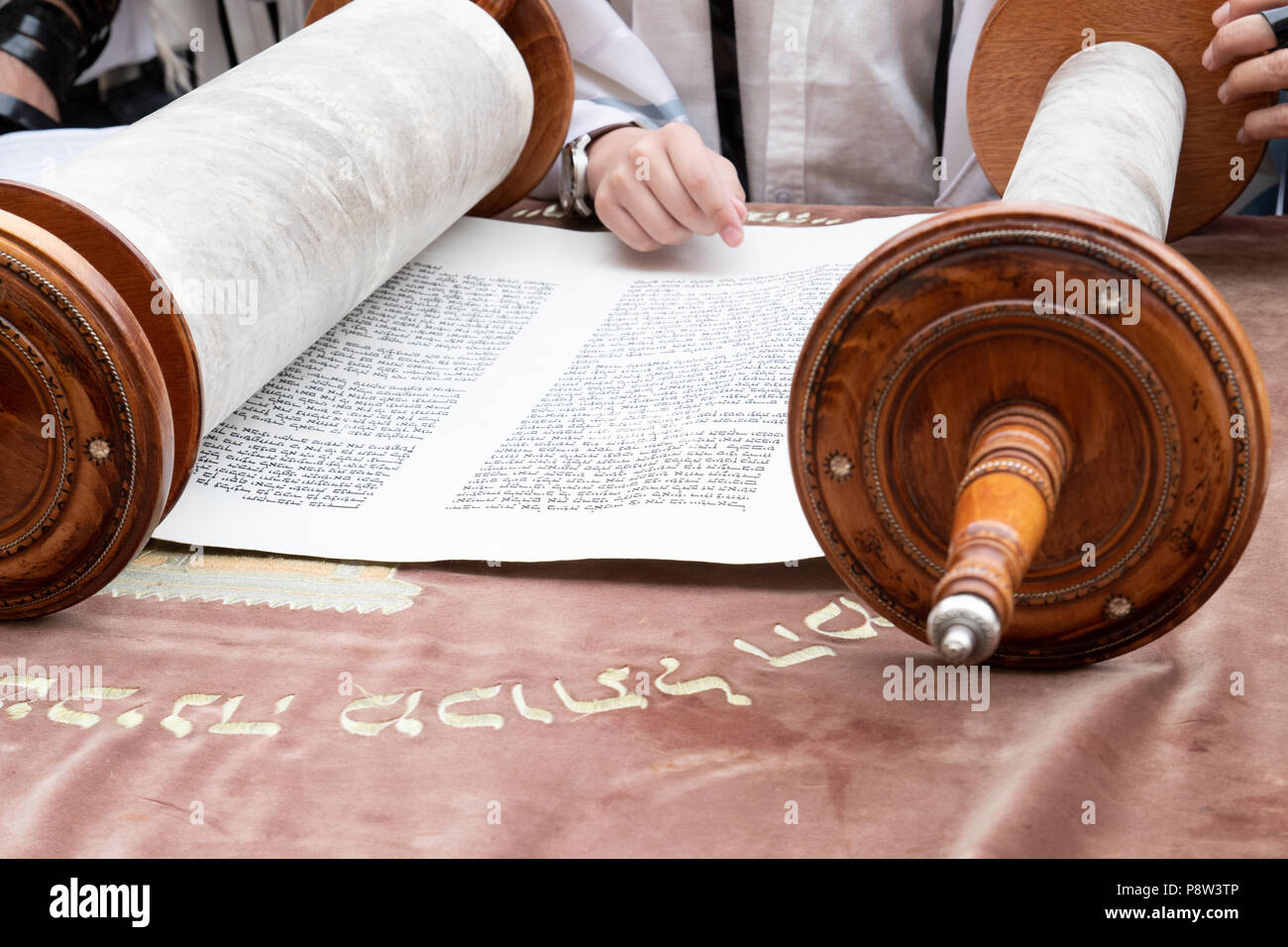 Wall Scroll High Resolution Stock Photography and Images - Alamy