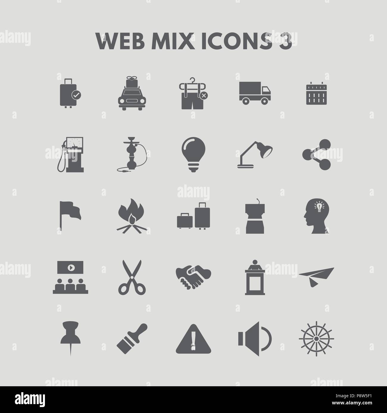 Web Mix Icons. For web design and application interface, also useful ...