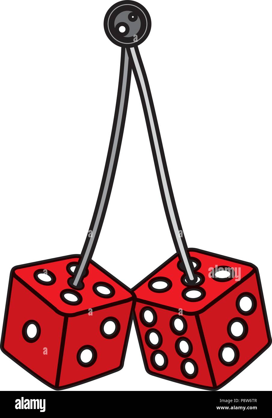 Gambling cubes vector vectors hi-res stock photography and images - Alamy