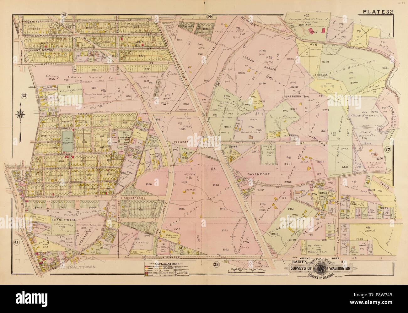 Washington dc topography map hi-res stock photography and images - Alamy