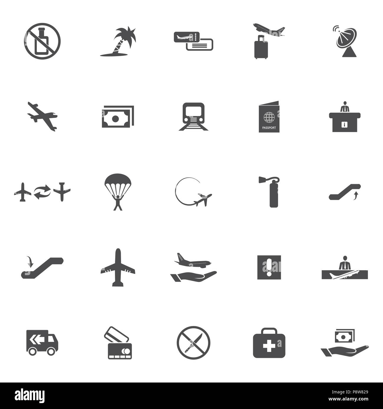 Airport Icon Vector