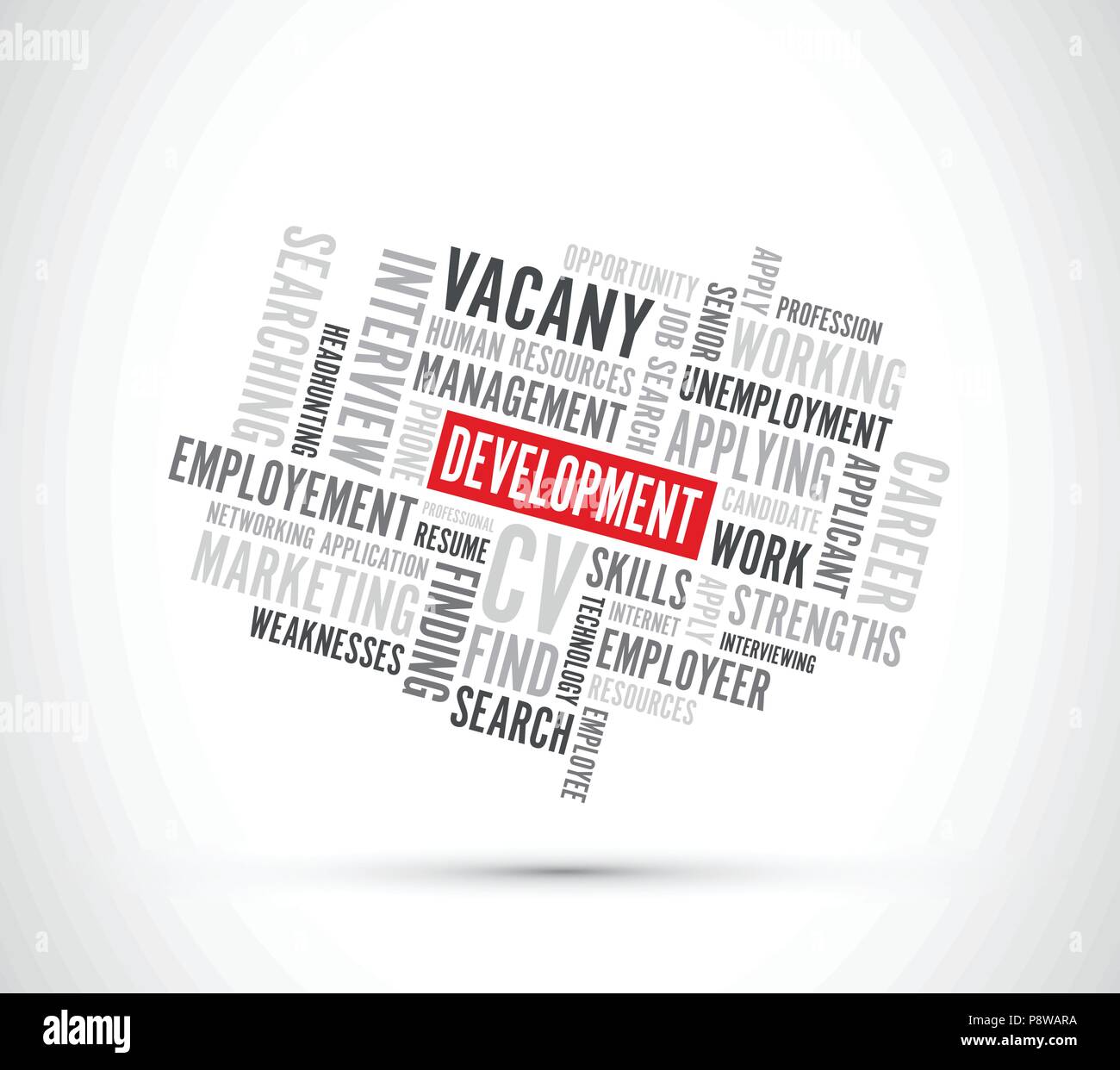 development word background Stock Vector Image & Art - Alamy