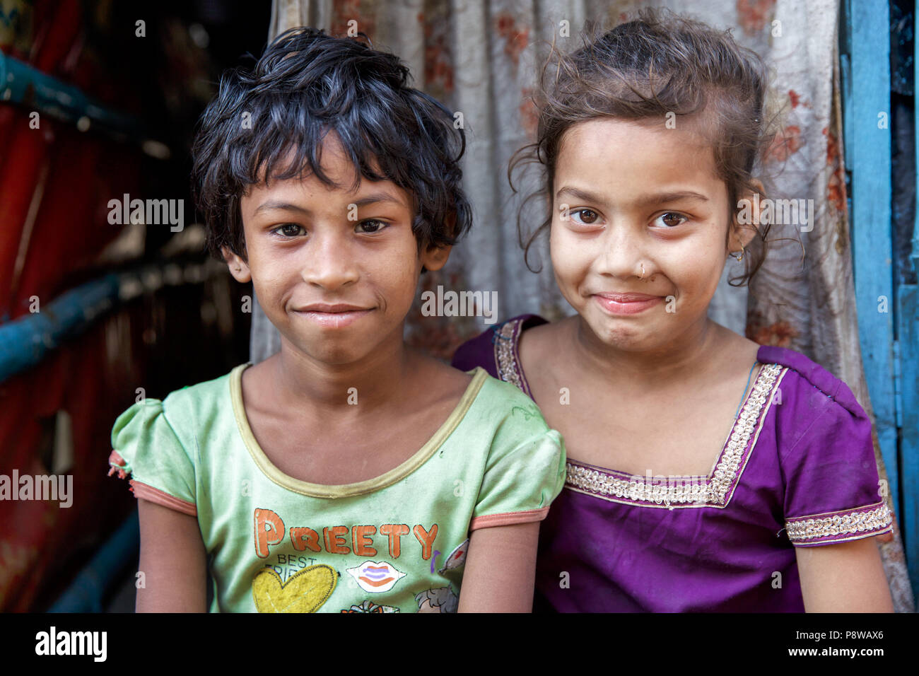 Children of Kolkata - India Stock Photo - Alamy
