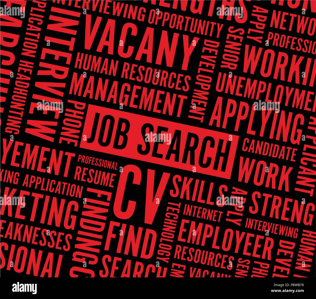 Employeer background Stock Vector Images - Alamy