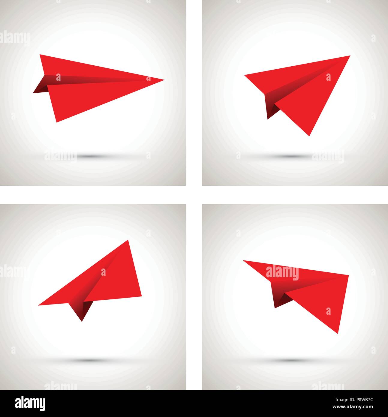 Paper flying air Stock Vector Images - Alamy
