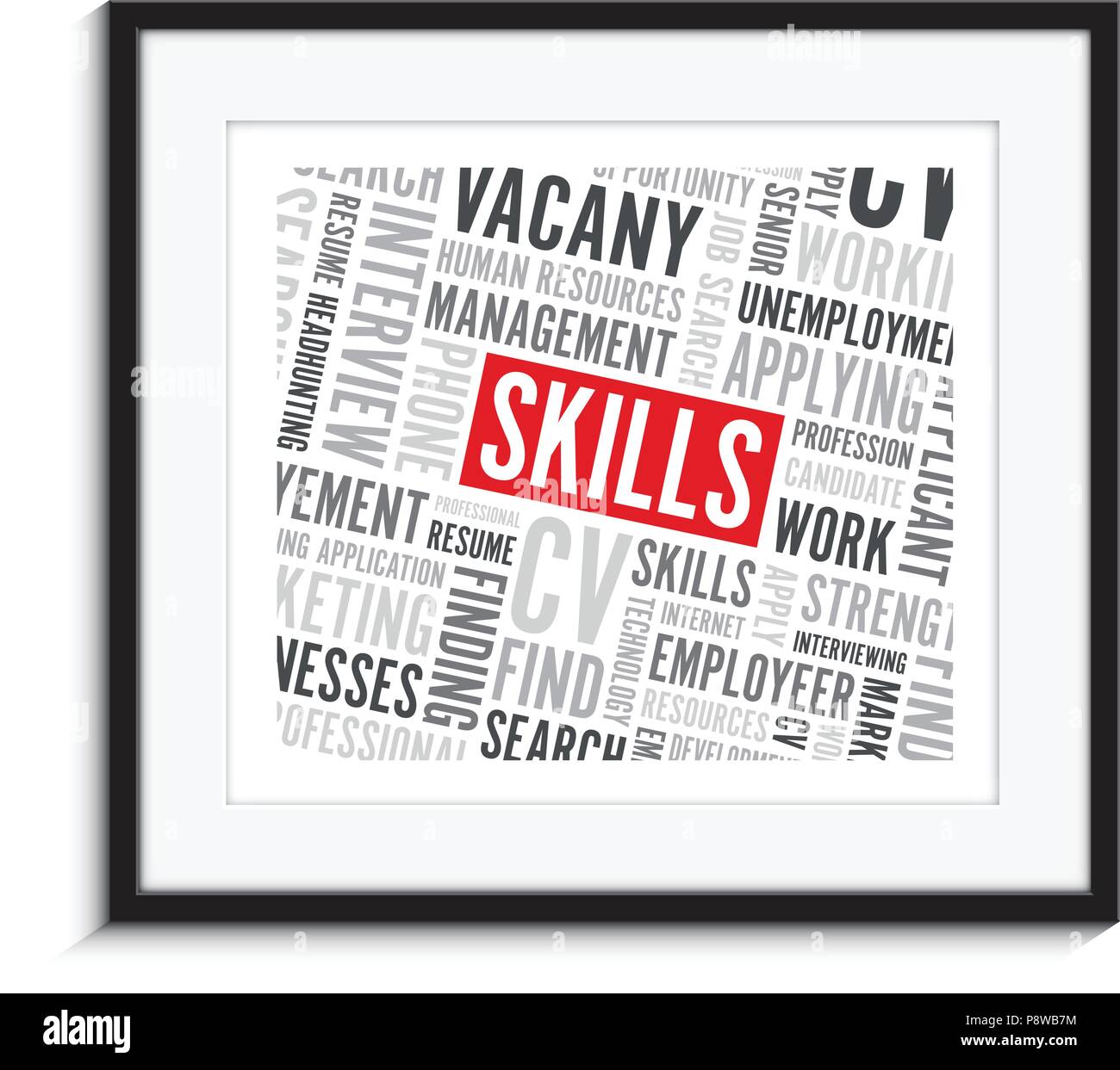 Career job profession apply Stock Vector Images - Alamy