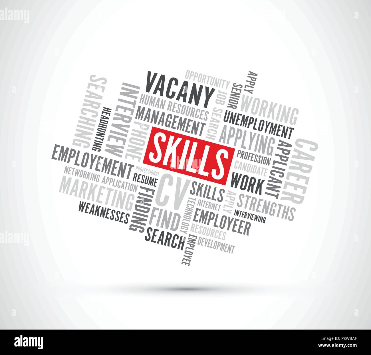 black skills text background Stock Vector Image & Art - Alamy