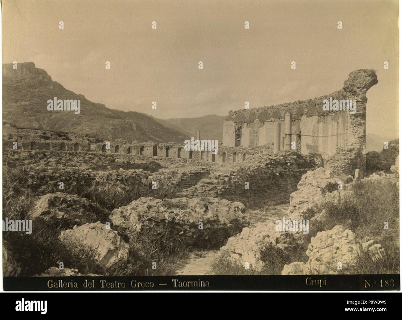 . 86 Crupi, Giovanni (1849-1925) - n. 183 - Galleria del Teatro Greco ...