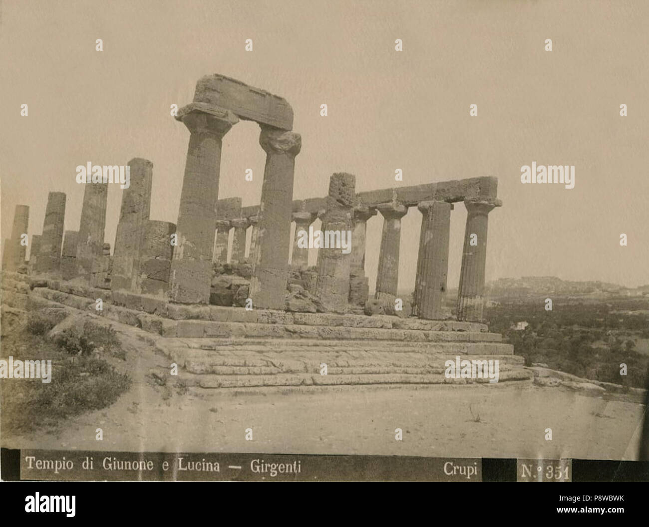 Juno lucina temple hi-res stock photography and images - Alamy