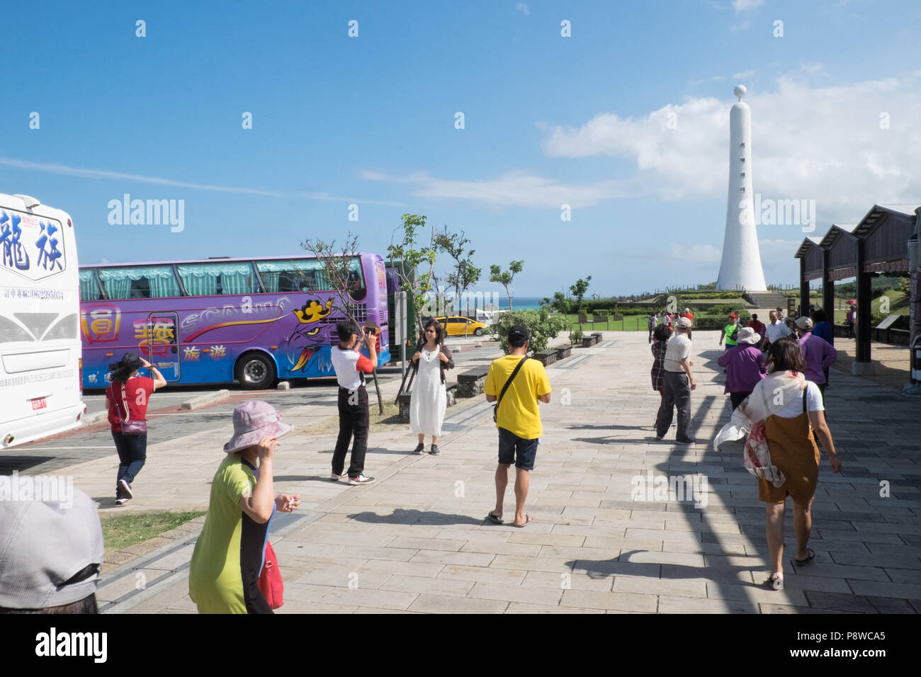 Tropic of Cancer,statue,marker,East Coast,Hualien County,Highway 11 ...