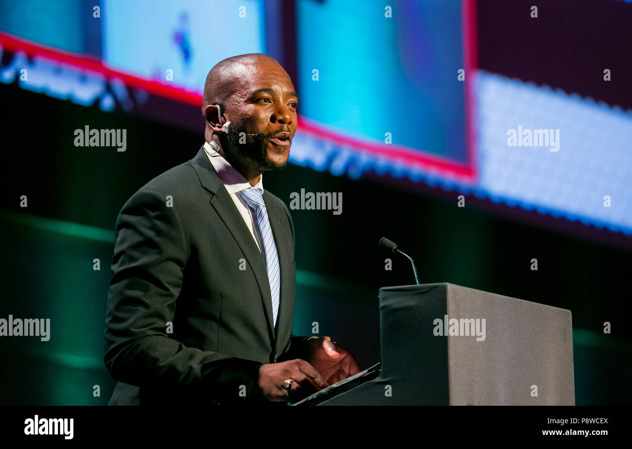 Johannesburg, South Africa, November 23, 2017, Mmusi Maimane the leader ...