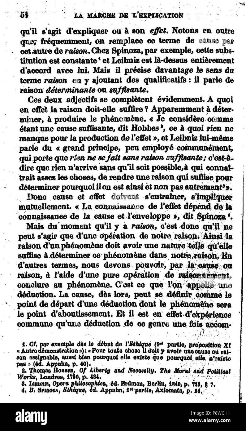 . 101 De l'explication dans les sciences I, 068 Stock Photo - Alamy