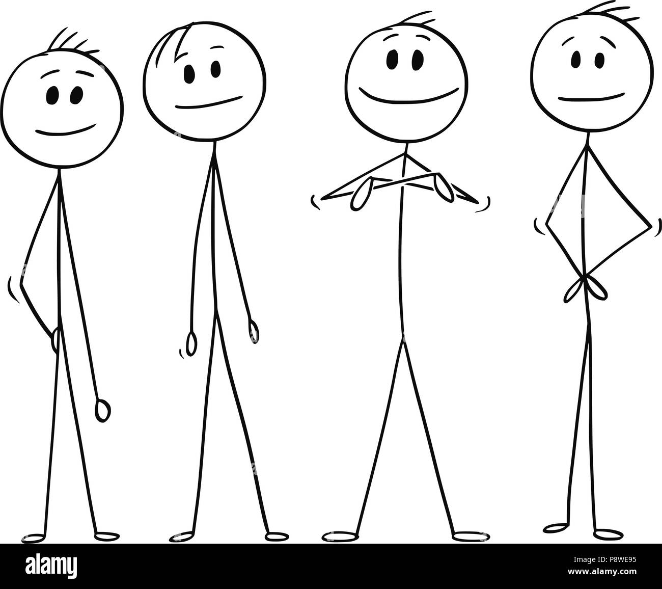 Business leadership concept individual Stock Vector Images - Alamy