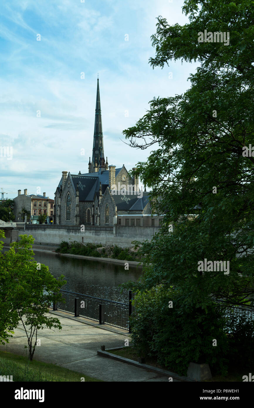 View Cambridge (Galt) Ontario Canada Stock Photo - Alamy