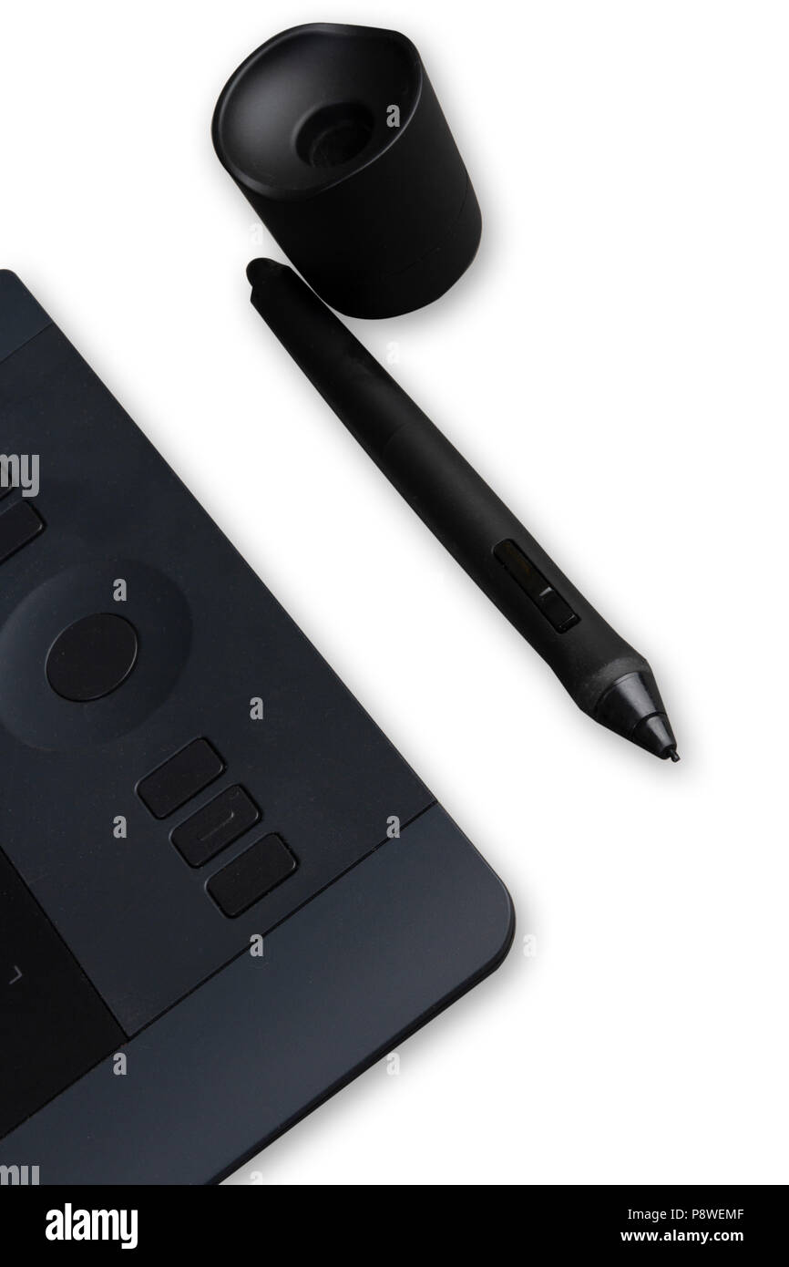 digital graphics tablet Stock Photo - Alamy