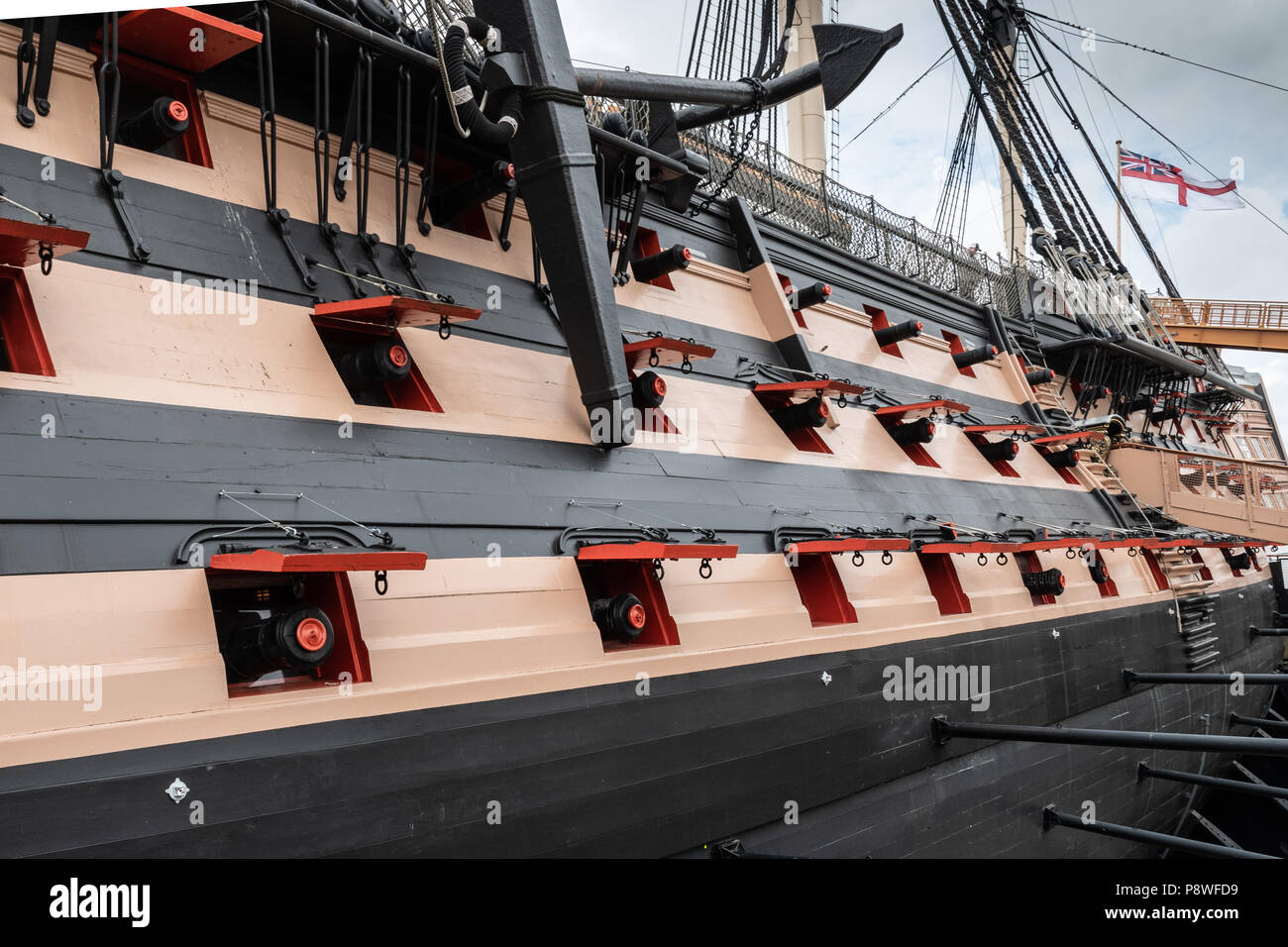 HMS Victory, Portsmouth Stock Photo - Alamy