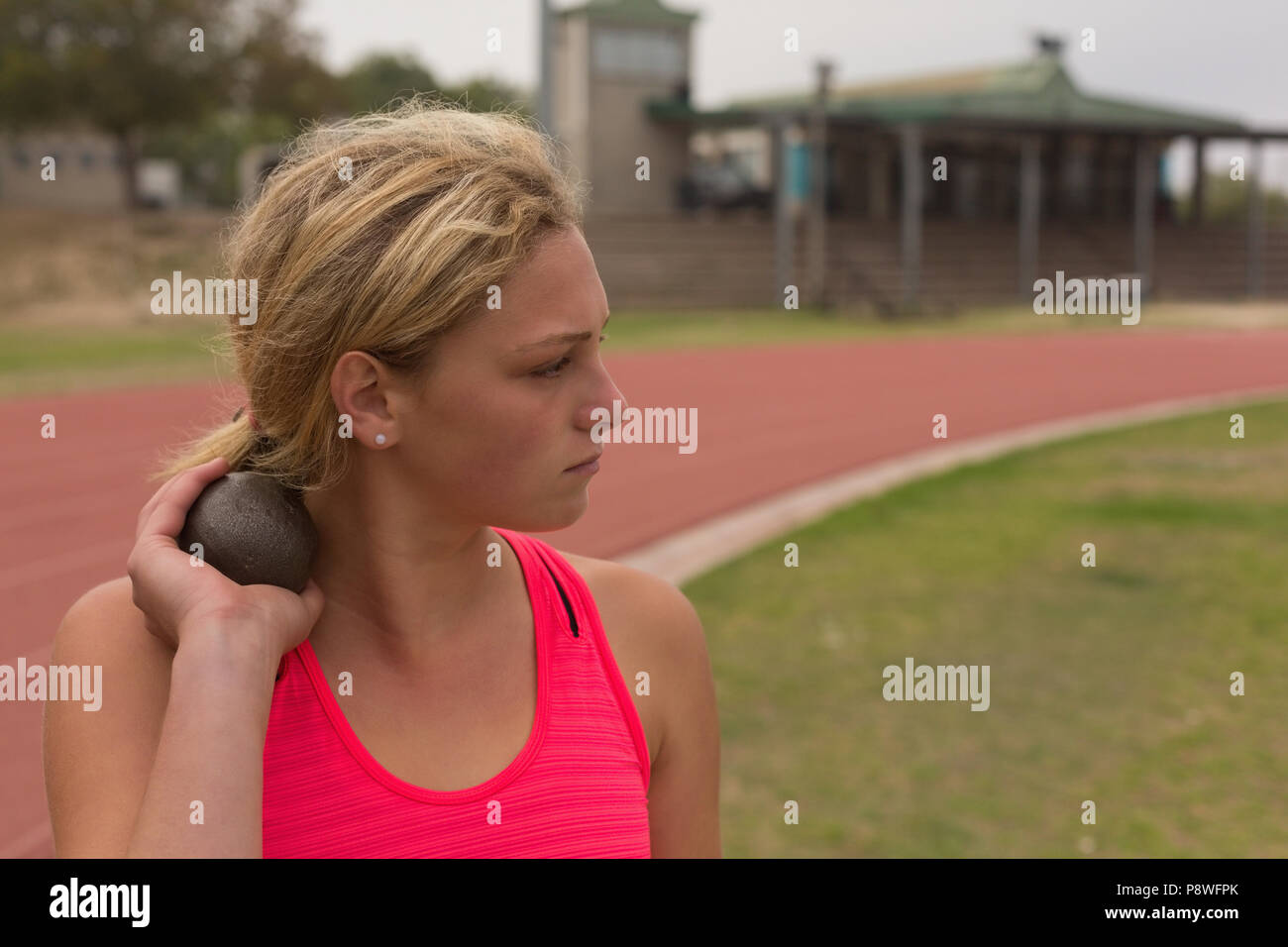 Shot put ball hi-res stock photography and images - Alamy
