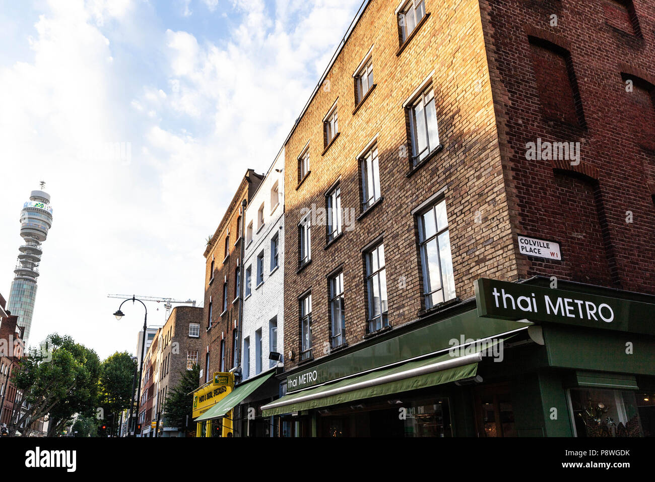 Fitzrovia, London, WC1, England, UK Stock Photo - Alamy