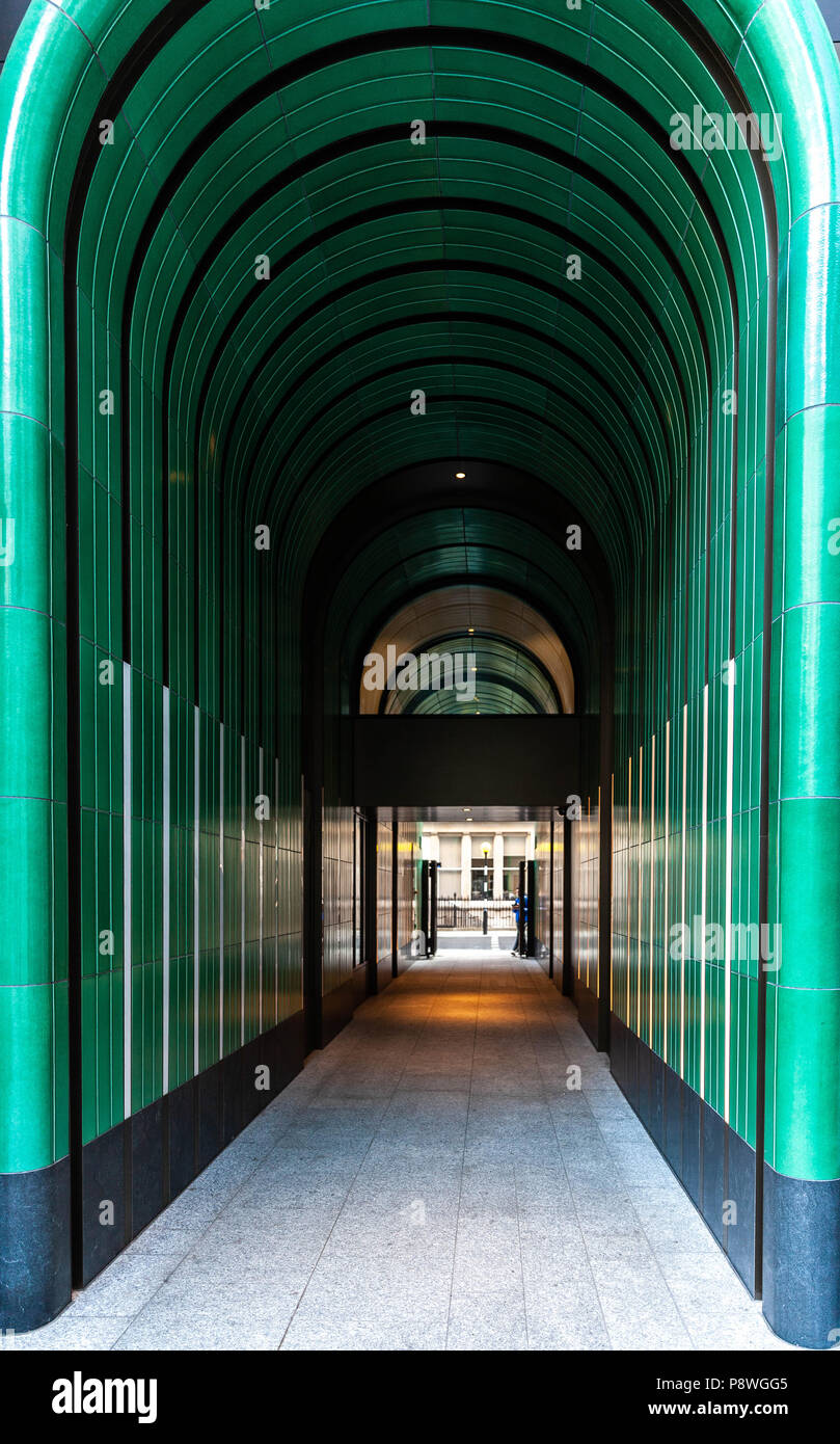 Arched passageway, London, England, UK Stock Photo - Alamy
