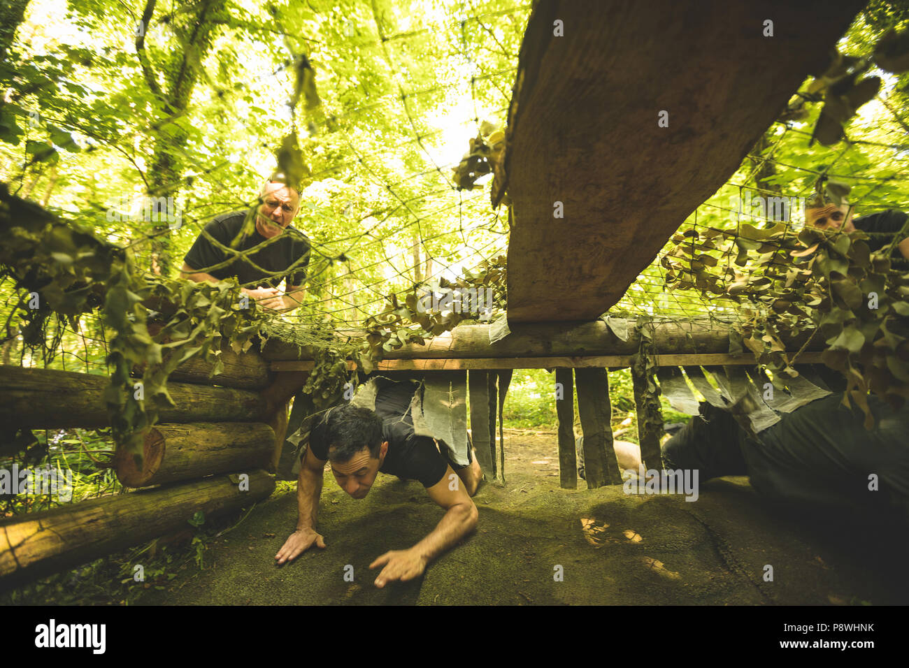 Crawling Under Net High Resolution Stock Photography and Images - Alamy