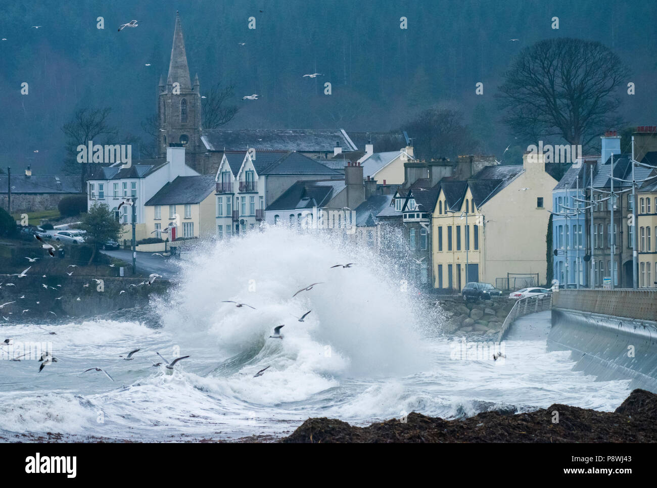 Newcastle county down winter hi-res stock photography and images - Alamy