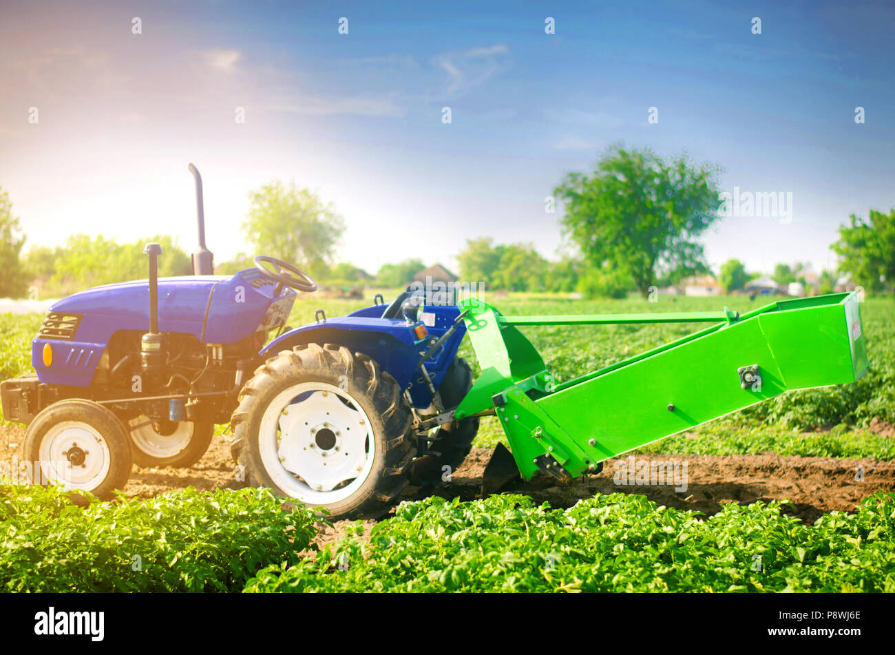 Farmer digging field soil preparation hi-res stock photography and ...