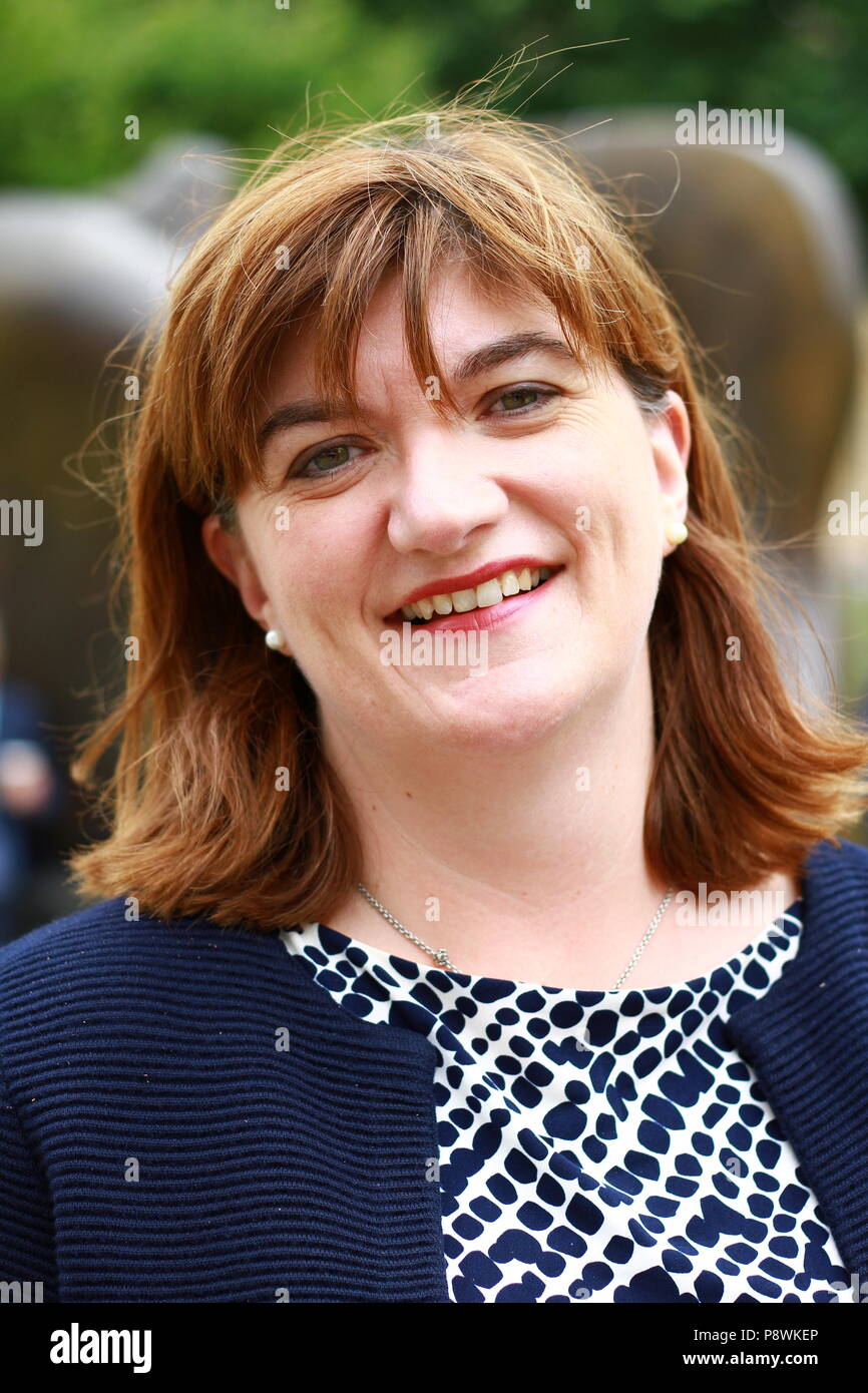 Nicky Morgan Conservative member of parliament pictured in Westminster ...