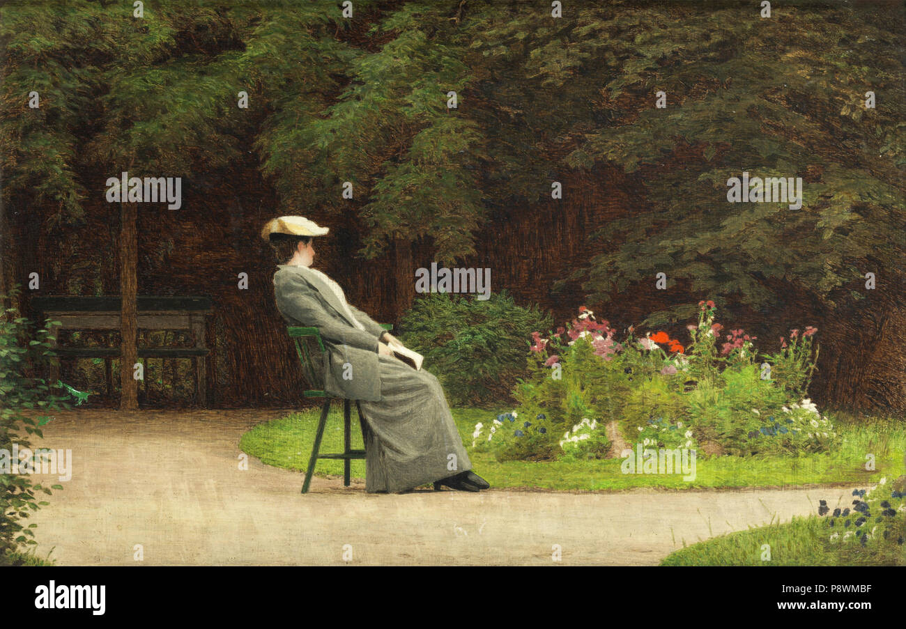 Lesende dame hi-res stock photography and images - Alamy