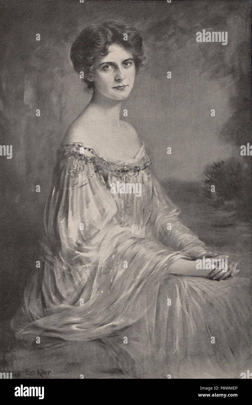 76 Caspar Ritter - Bildnis einer Frau Stock Photo - Alamy