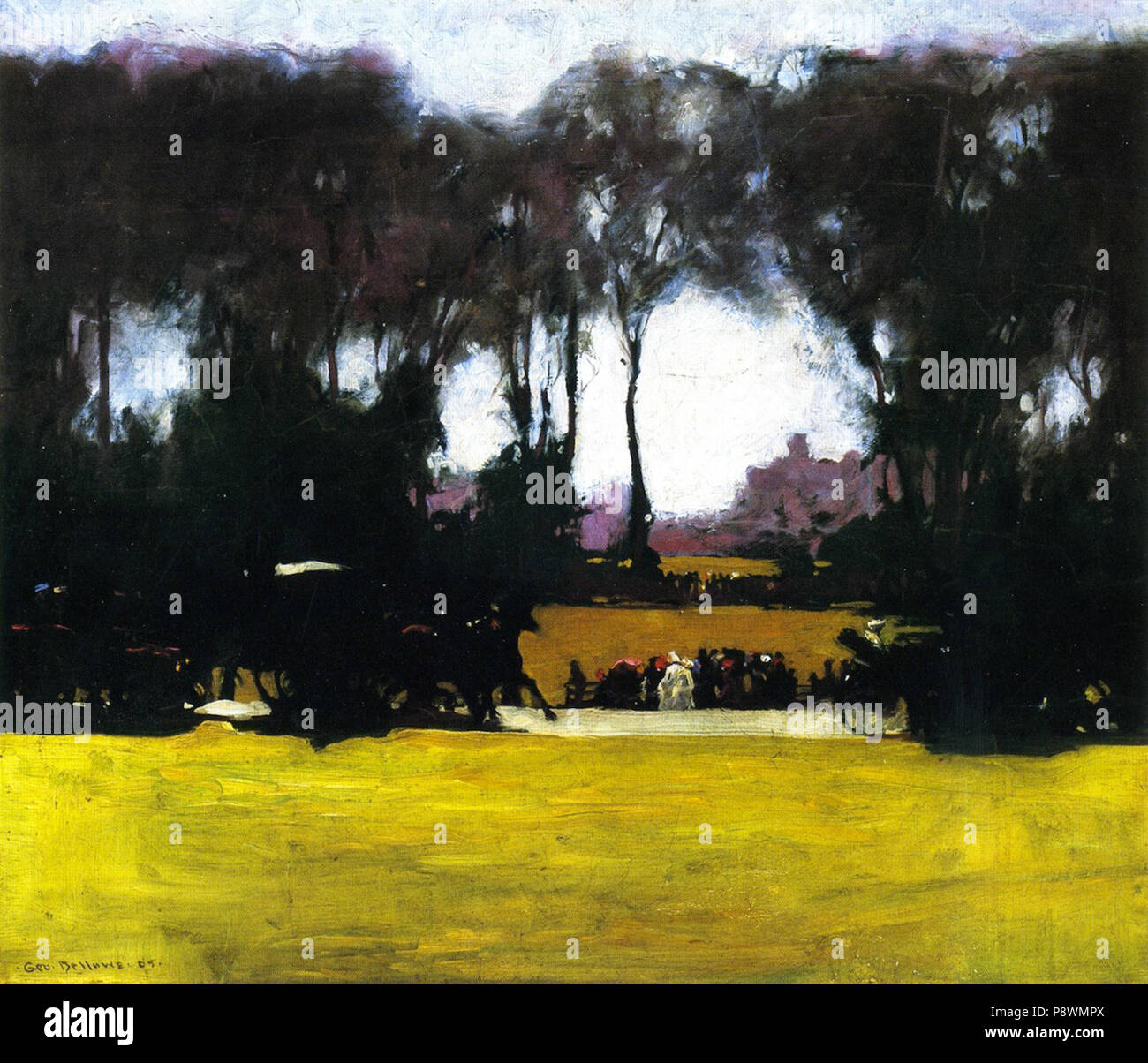 . 77 Central Park George Wesley Bellows Stock Photo - Alamy