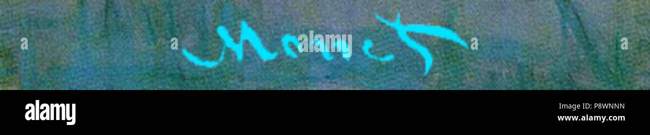 Claude monet famous artworks hi-res stock photography and images - Alamy