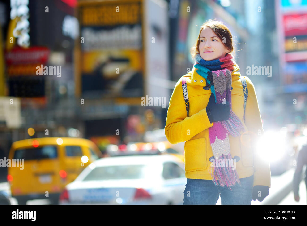 Portrait times square new york city hi-res stock photography and images ...