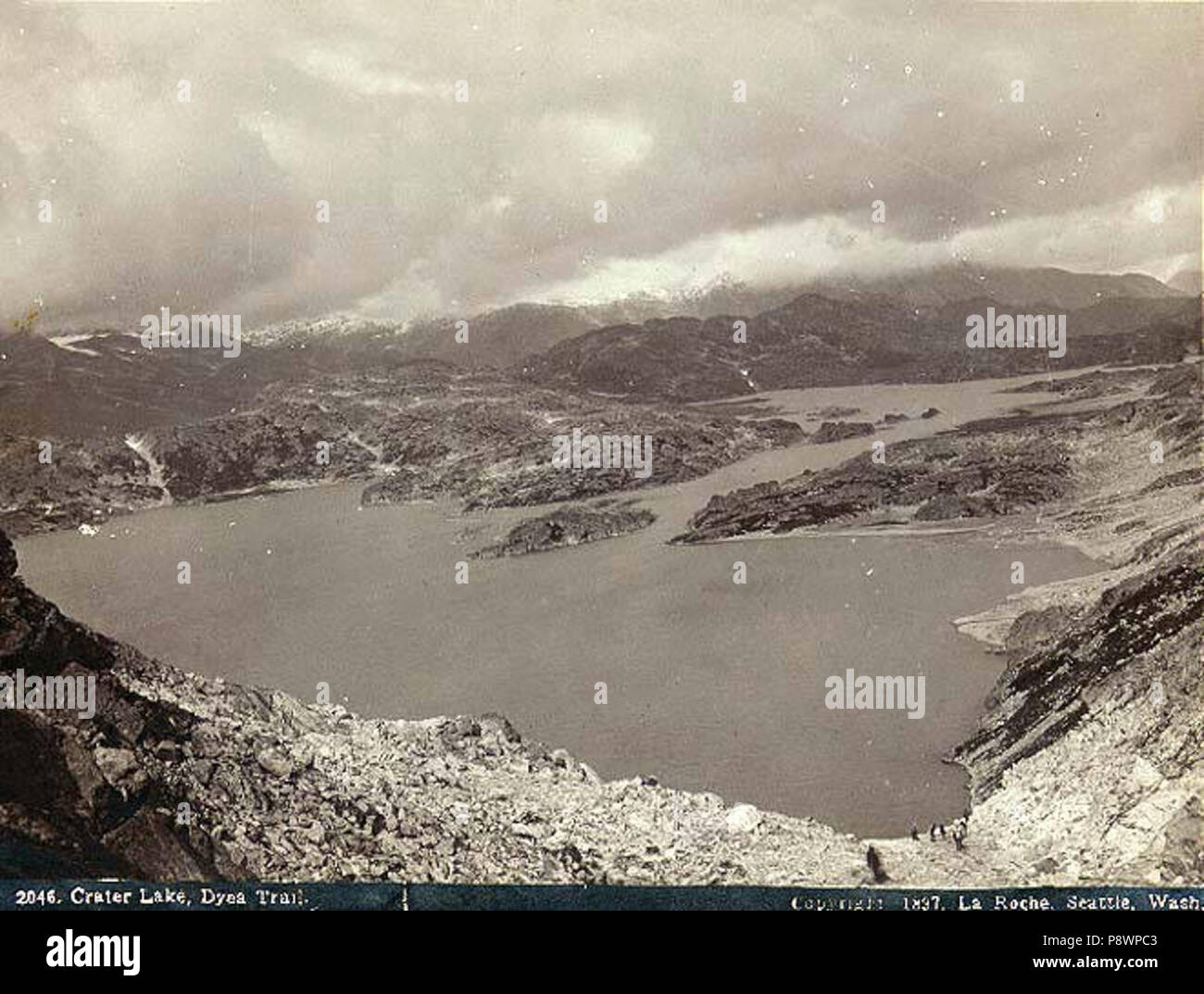 . 85 Crater Lake on the Chilkoot Trail, British Columbia, 1897 (LAROCHE ...