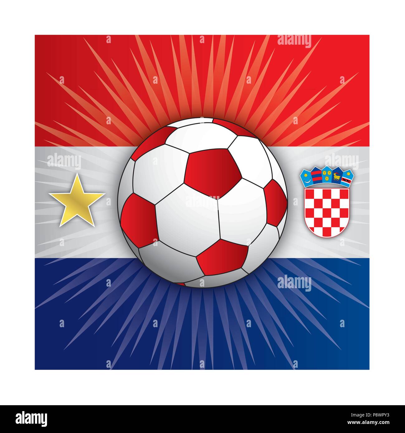 Croatia symbols Stock Vector Images - Alamy