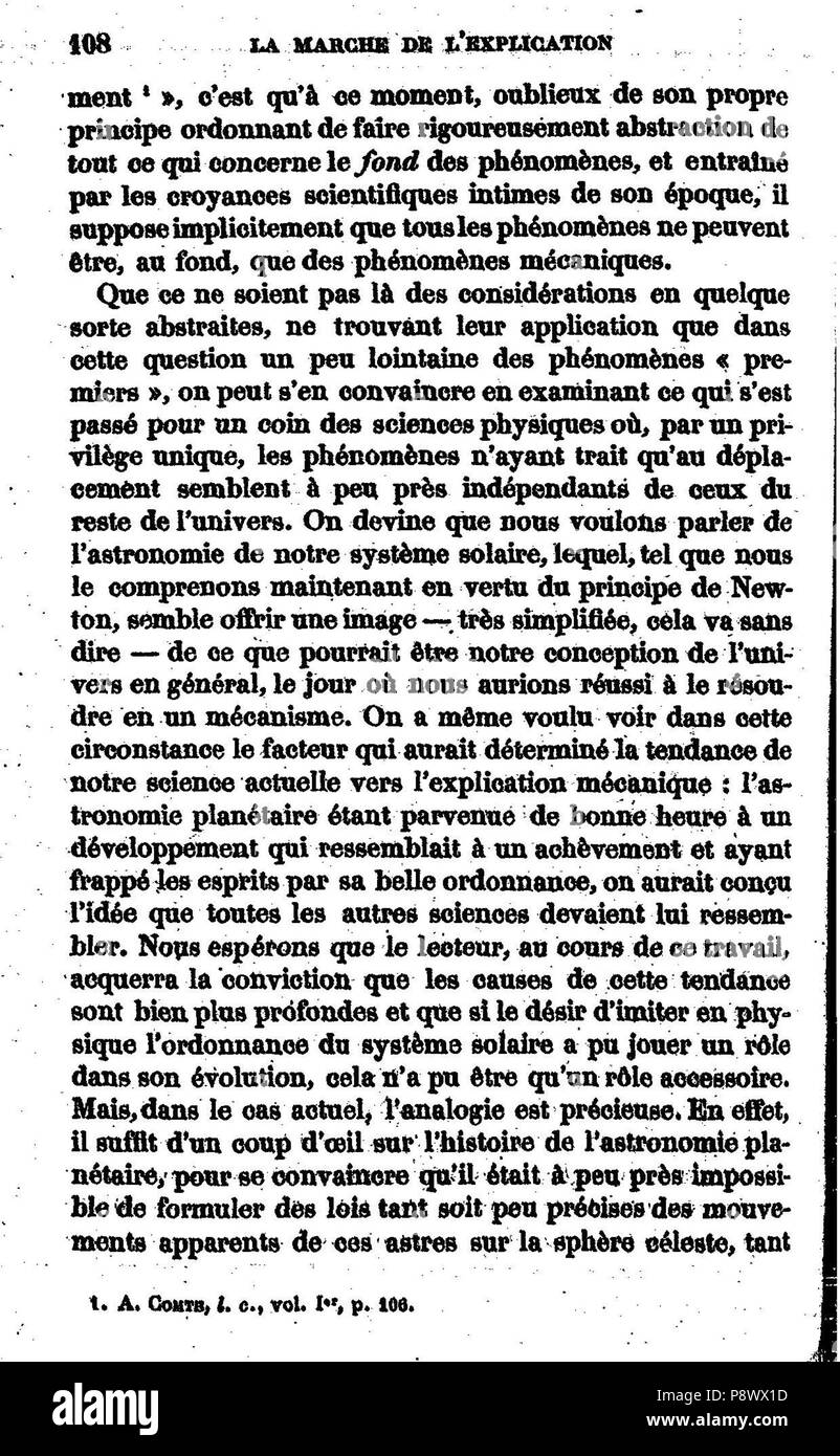 . 101 De l'explication dans les sciences I, 122 Stock Photo - Alamy