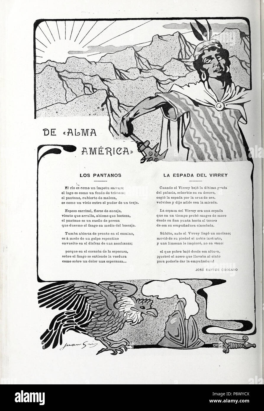 105 De «Alma América», Blanco y Negro, 26-05-1906 Stock Photo - Alamy