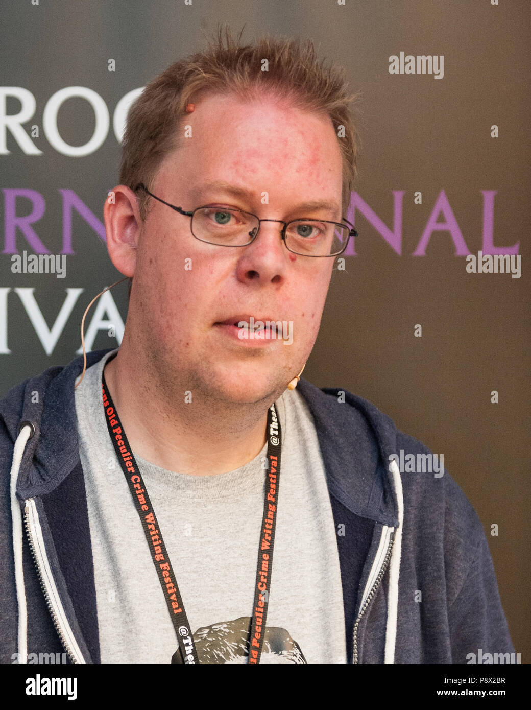 Photograph of the author Nick Quantrill Stock Photo - Alamy