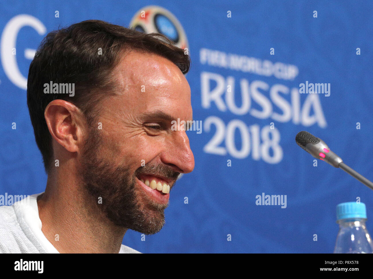 England manager Gareth Southgate during the press conference at Saint ...
