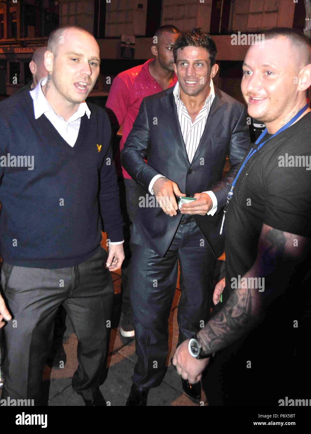 Southport Uk, ALEX REID night out in Southport , Merseyside credit Ian ...