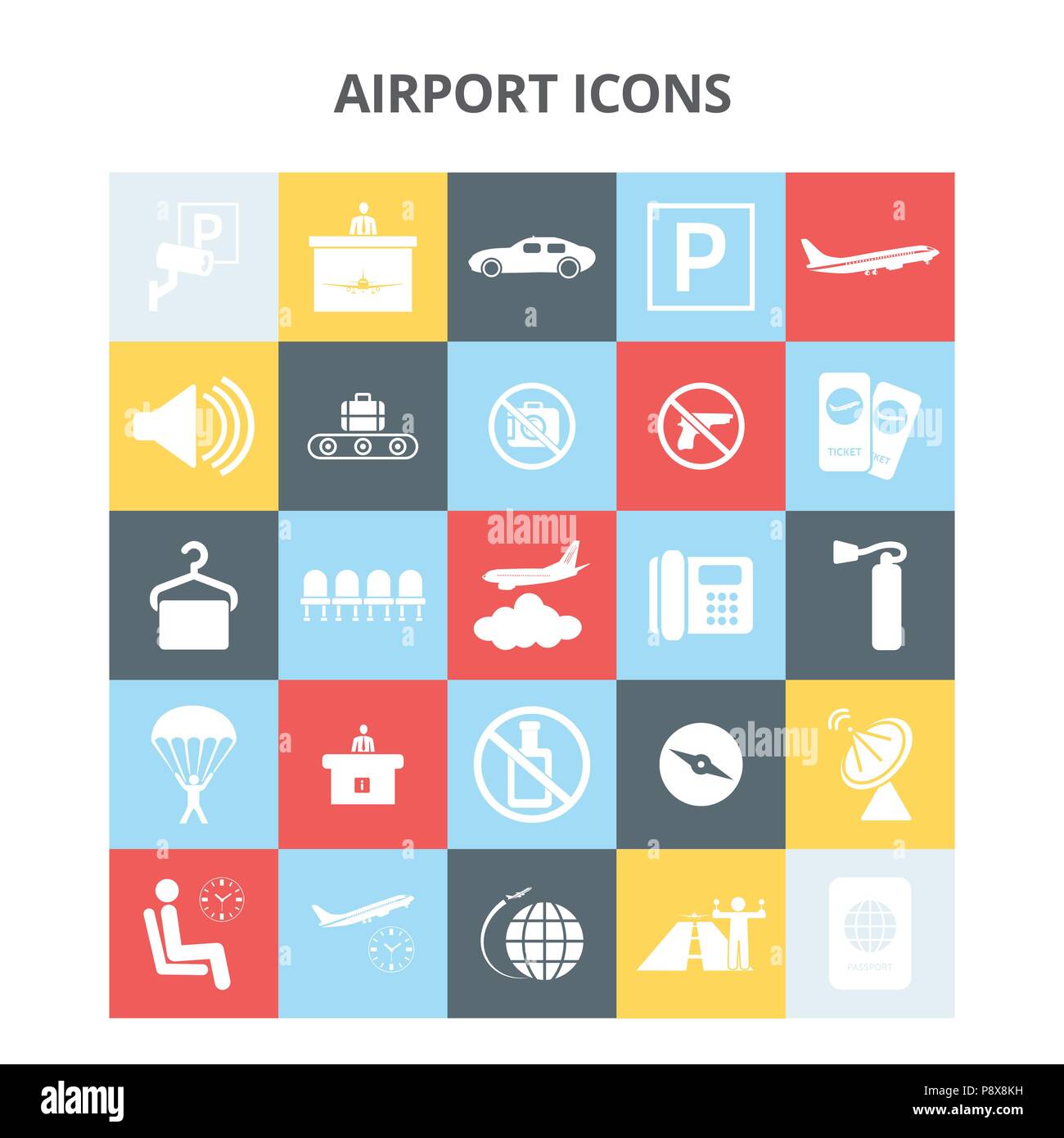 Airport staff lounge Stock Vector Images - Alamy