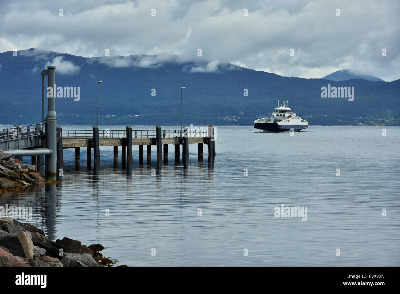 Ferry at molde port hi-res stock photography and images - Alamy