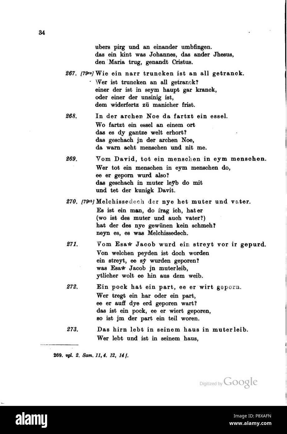 . 113 Deutsche Texte des Mittelalters Bd XIV 034 Stock Photo - Alamy