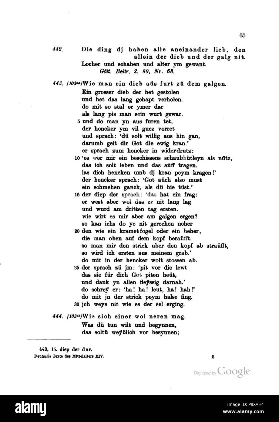 Deutsche texte hi-res stock photography and images - Alamy