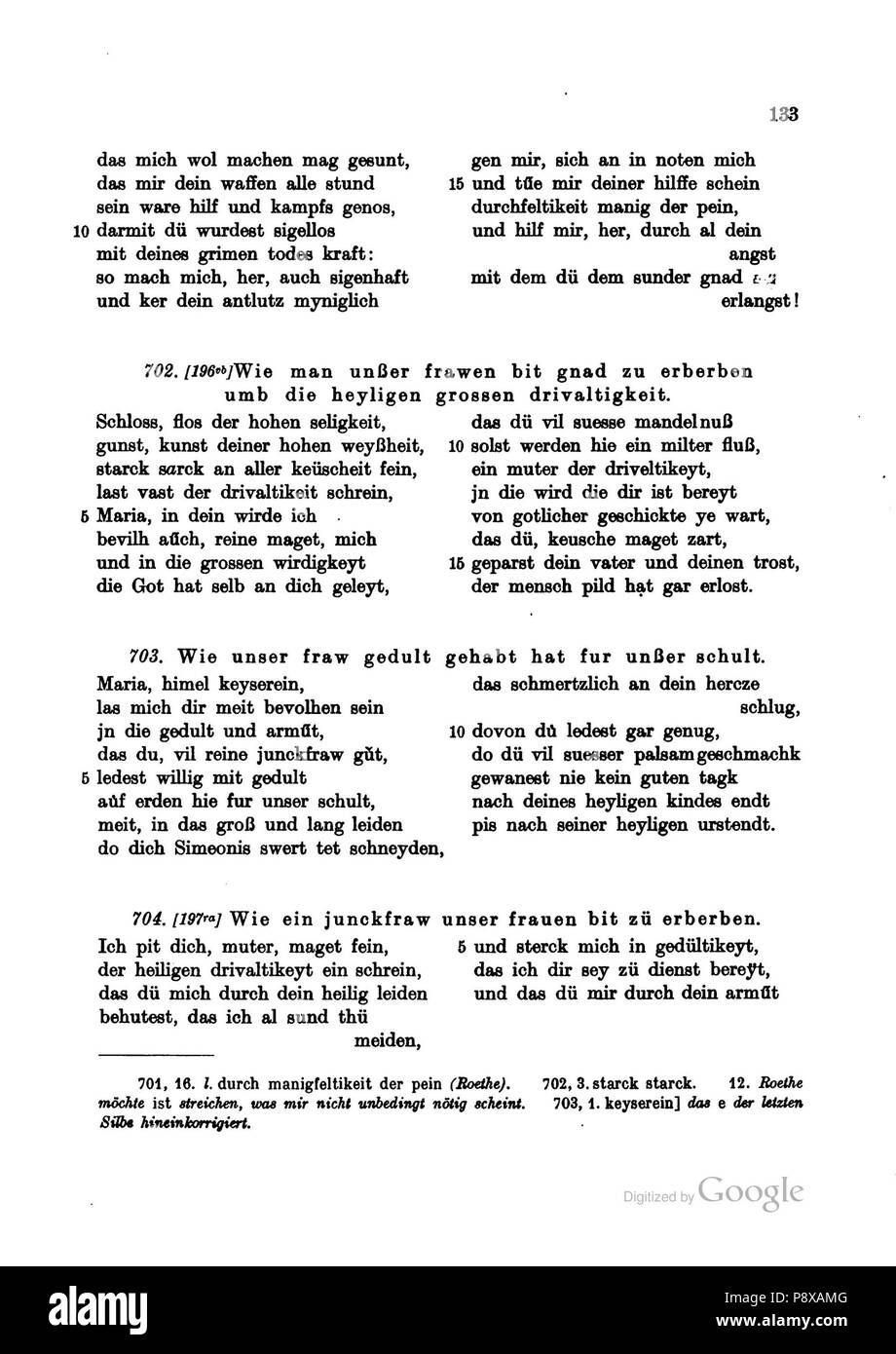 . 114 Deutsche Texte des Mittelalters Bd XIV 133 Stock Photo - Alamy