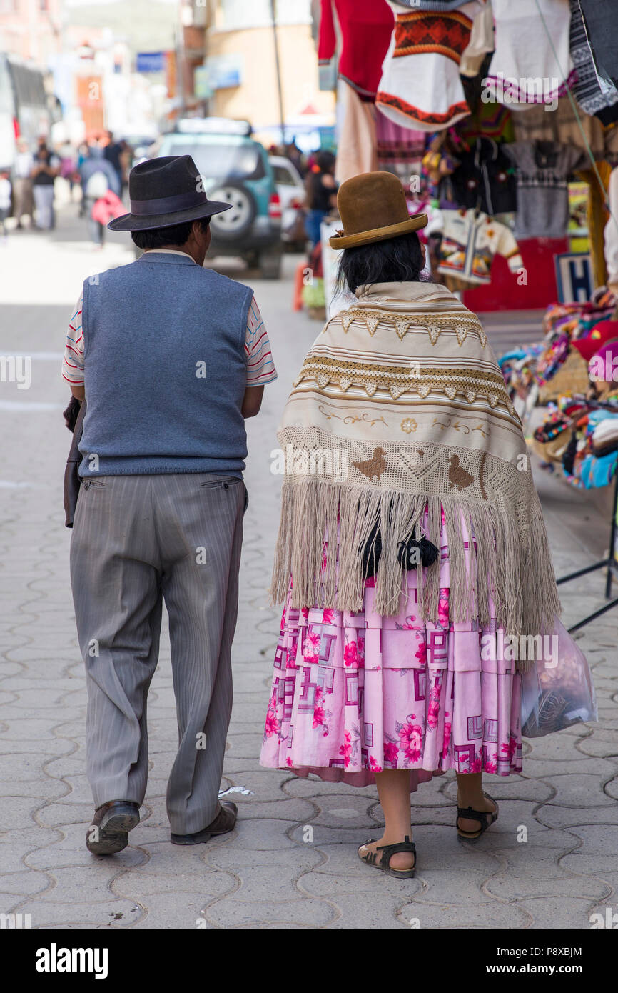 Bolivian native indian man hi-res stock photography and images - Alamy