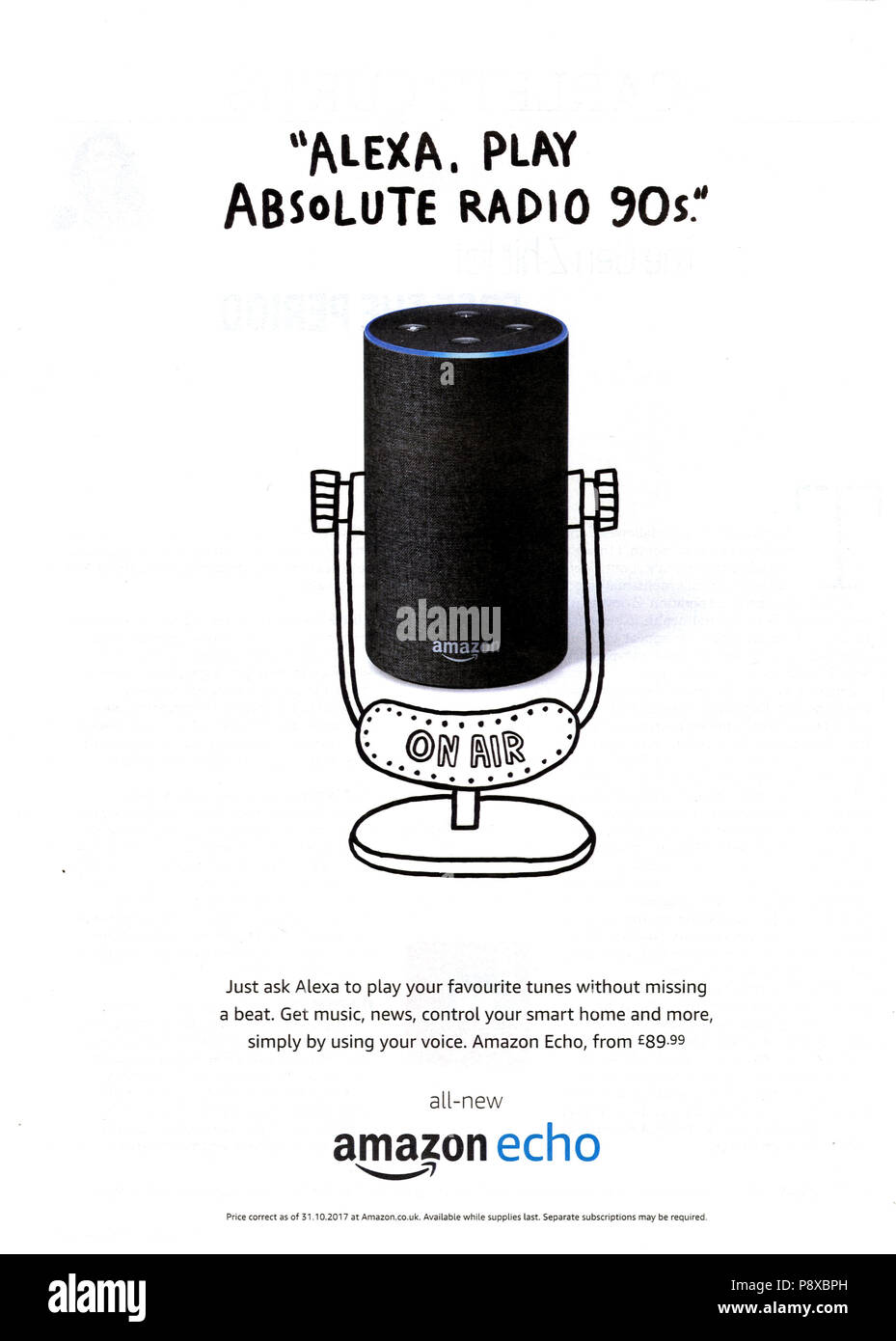 2010s UK Amazon Magazine Advert Stock Photo - Alamy