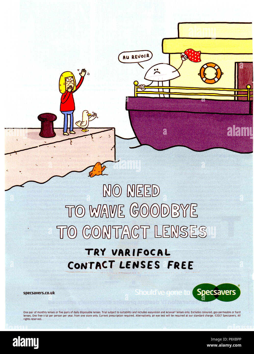 Specsavers advert hi-res stock photography and images - Alamy