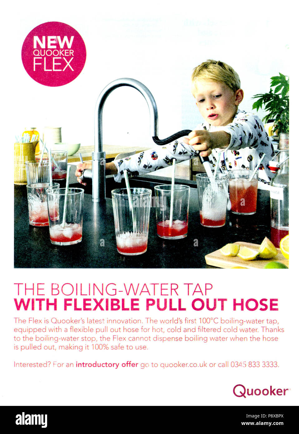 2010s UK Quooker Magazine Advert Stock Photo - Alamy